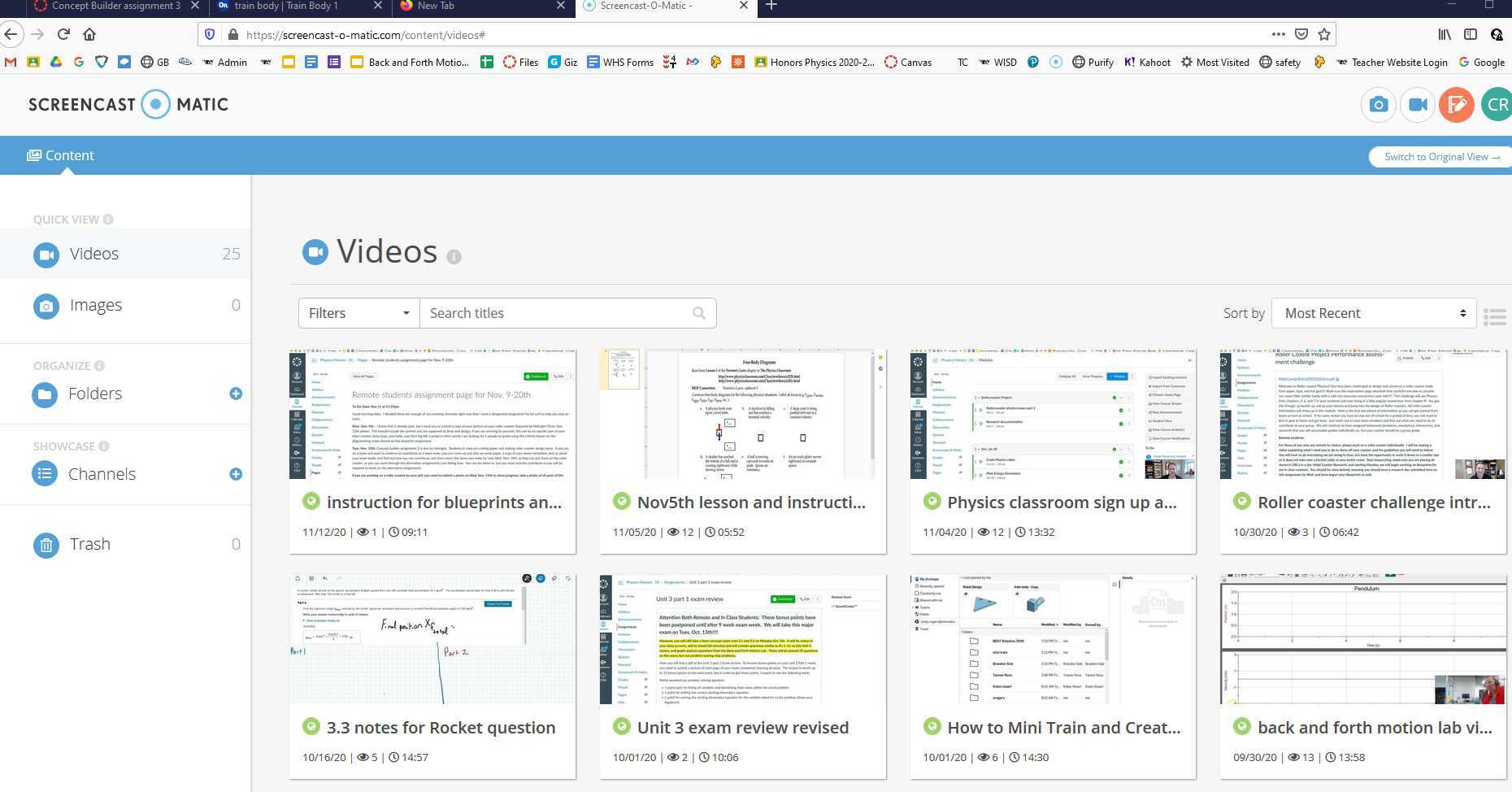 help video for normal force card sort concept builder #3