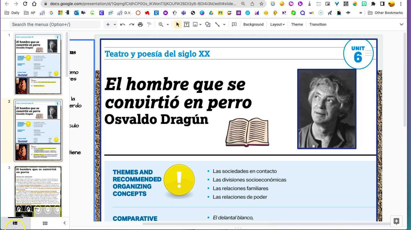 Introducción - Obra teatral El hombre que se convirtió en perro de ...