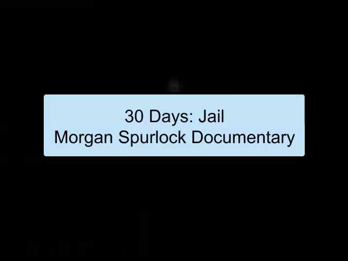 30 Days Jail