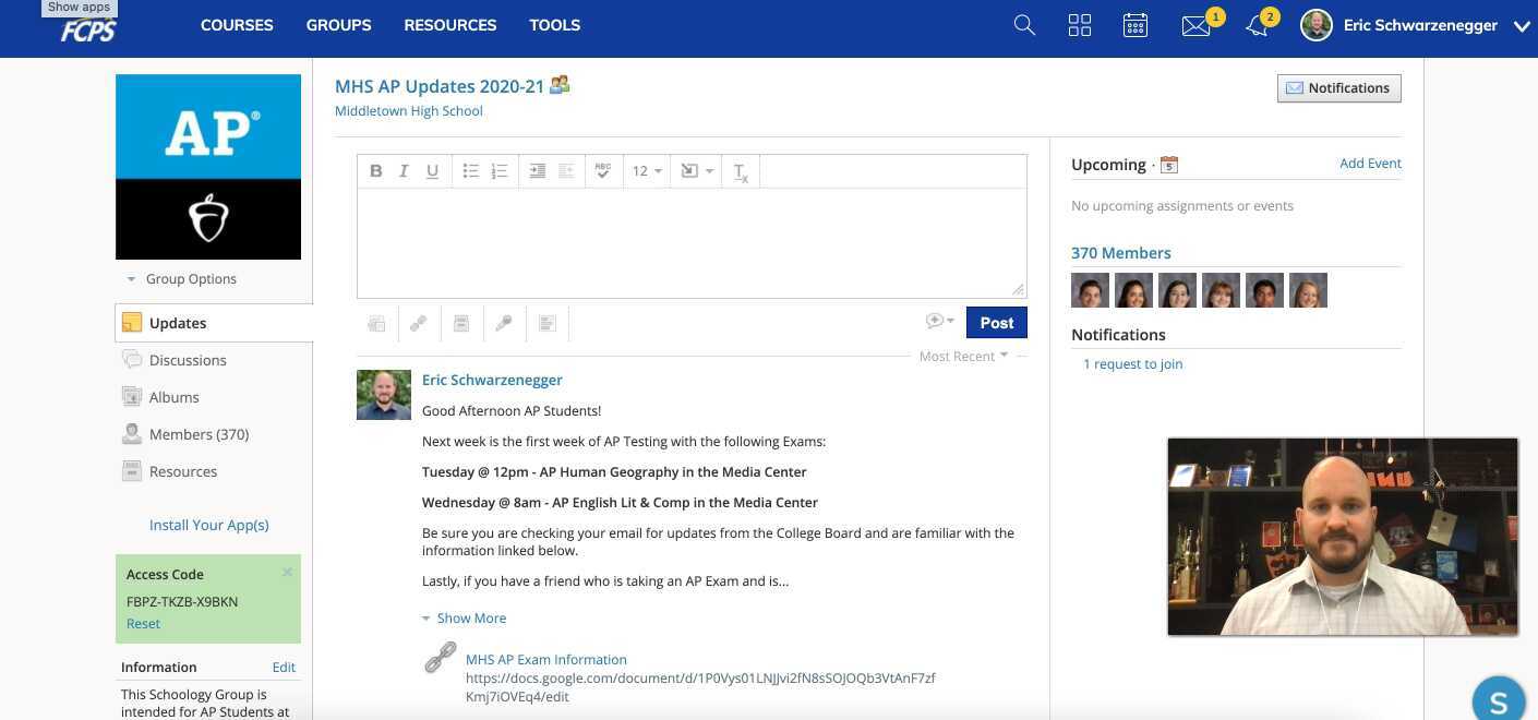 AP Digital Exam Info