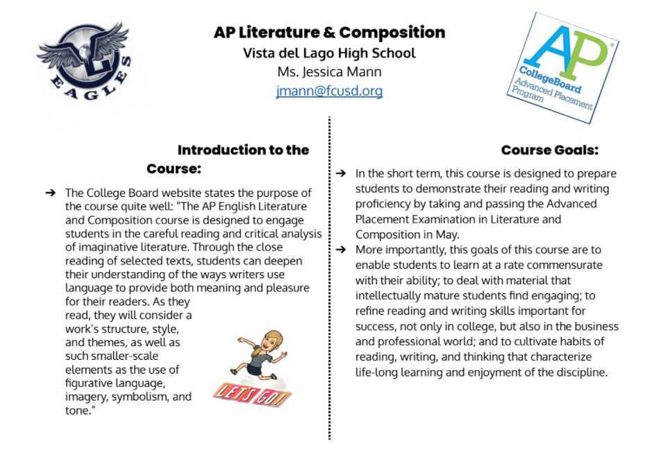 BTSN 2021 AP Lit & Comp