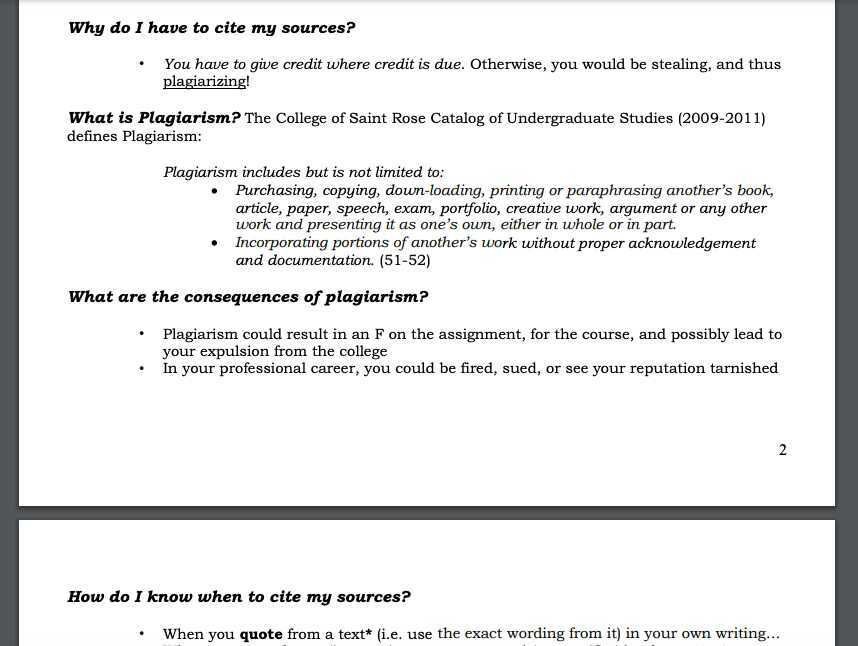 MLA Format: Plagiarism & In-Text Citations for Printed Sources
