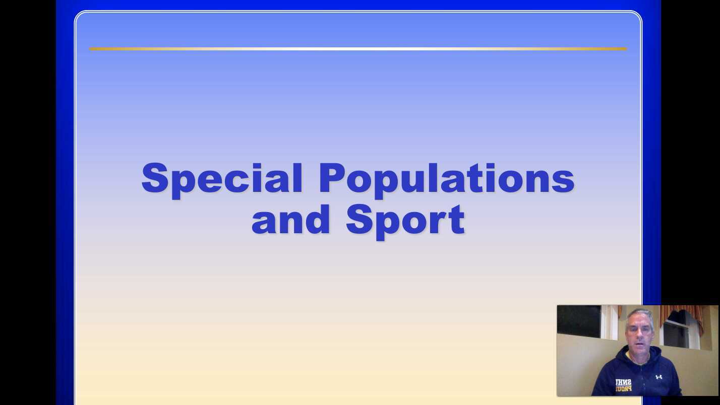 Copy of Special Populations