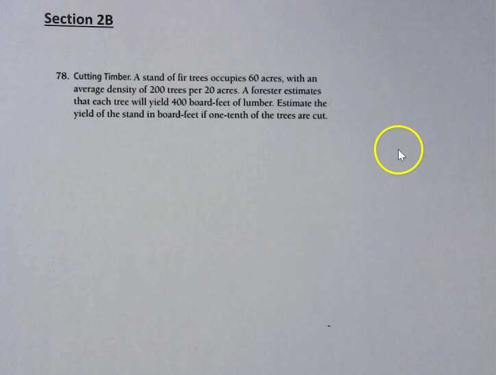 Section 2B #78 unit conversion