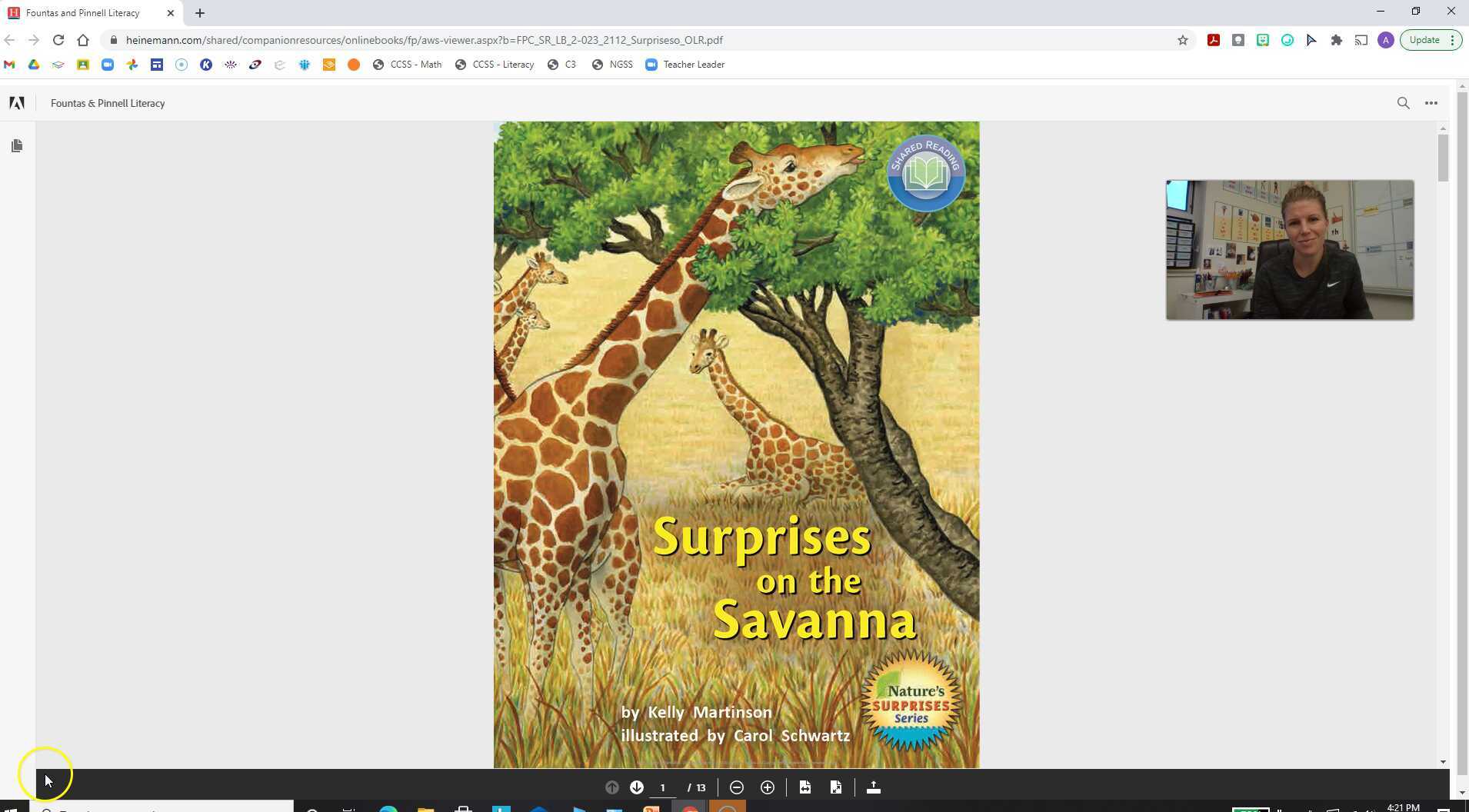 Surprises on the Savanna Day 1