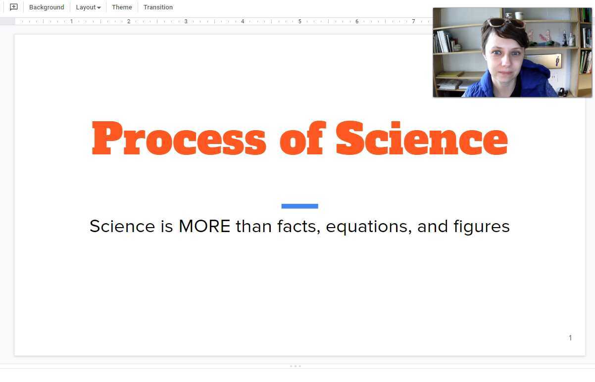 Process of Science Lecture