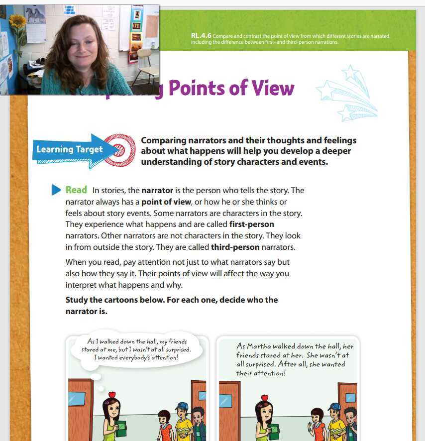 Comparing Points of View Lesson 18