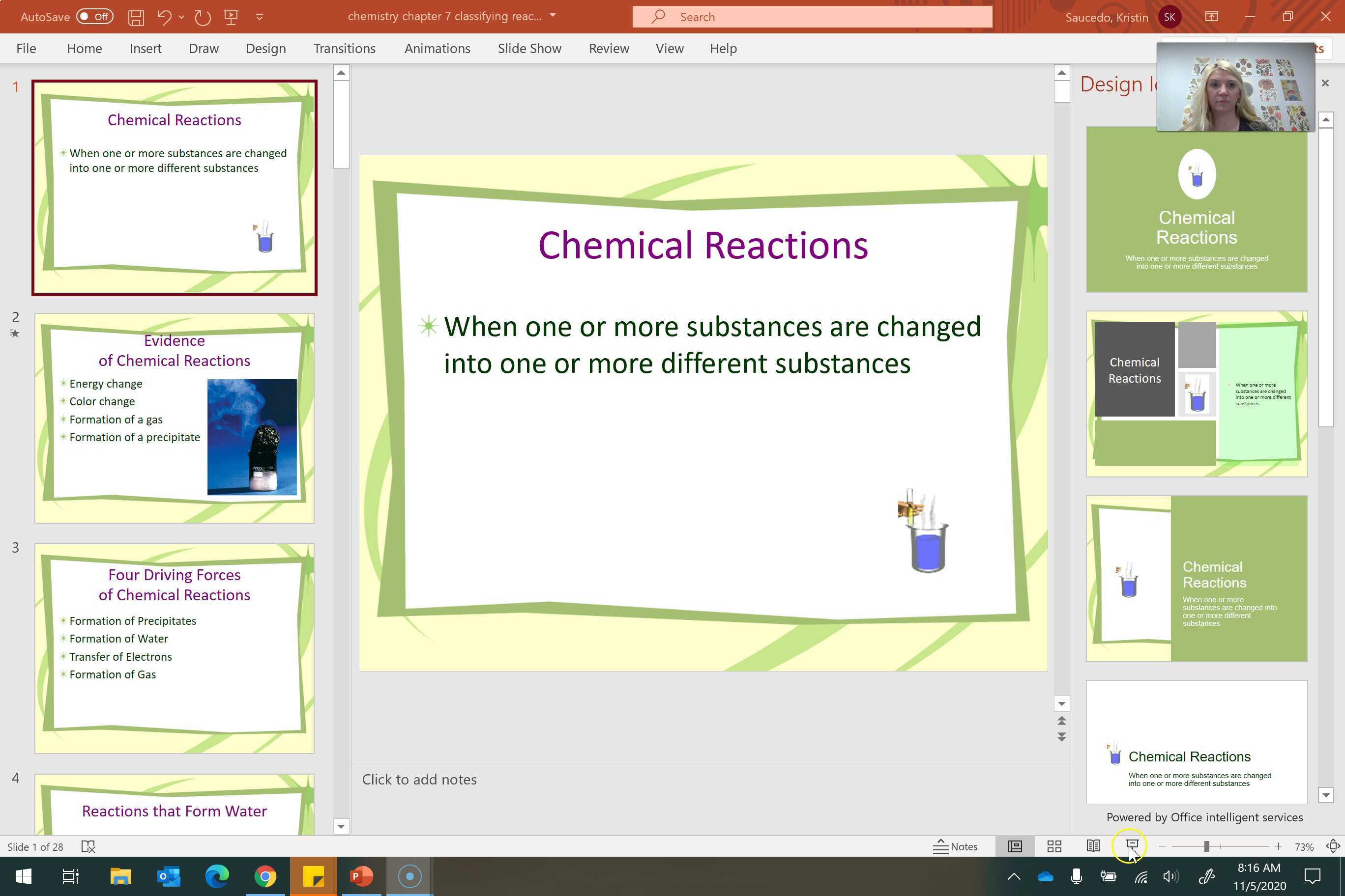 Mrs. Saucedo's lecture videos