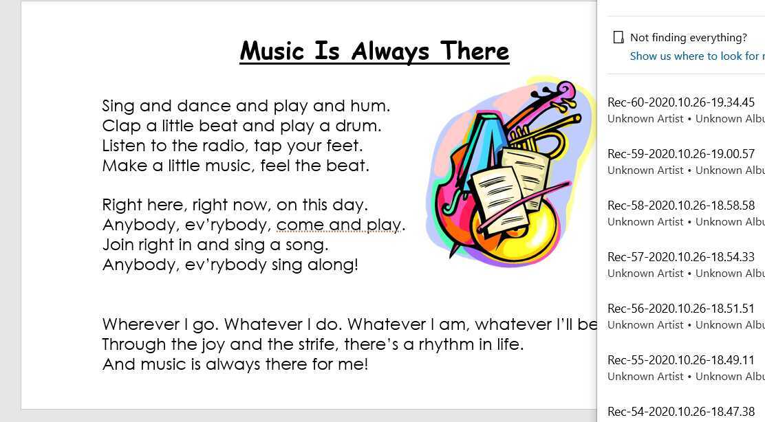 Music is always there (Full)