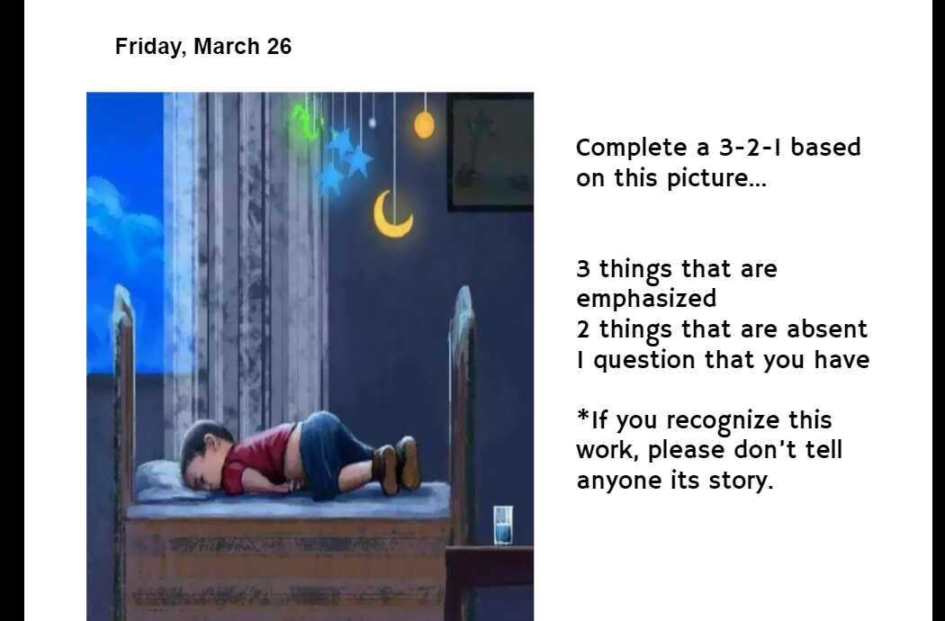 3*2*1 "Diary of a Teenage Refugee