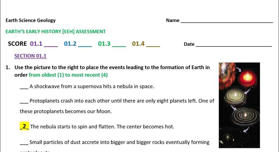 Earth's Early History SP