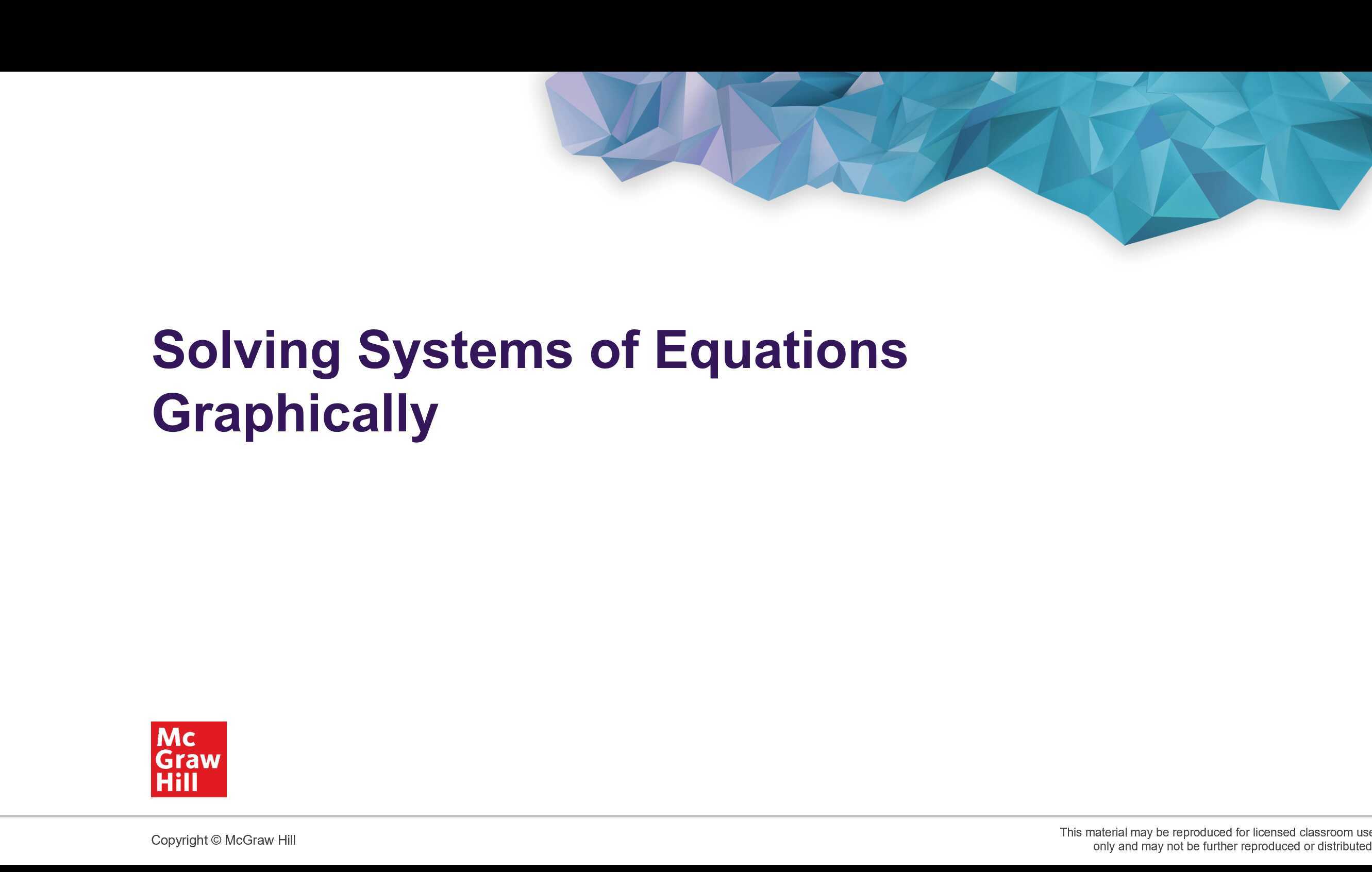 A2H 2.3 Sys. by Graphing