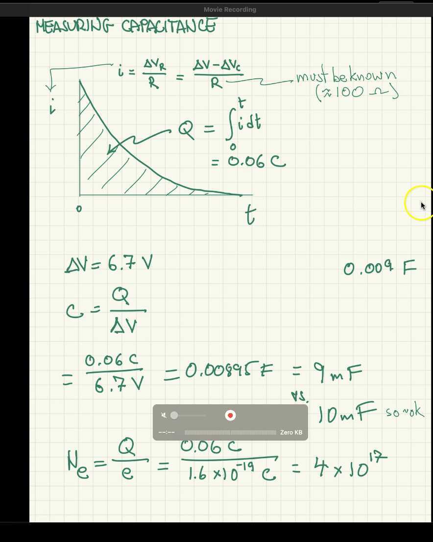 21.12 Circuits Part 12 (Measuring Capacitance)