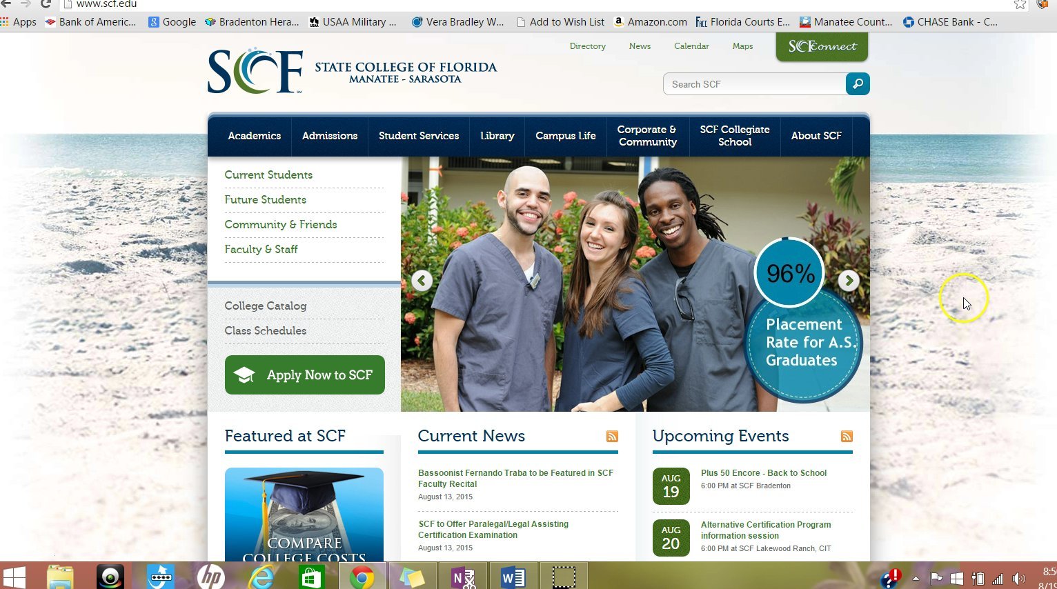 Accessing videos on the SCF Library Website