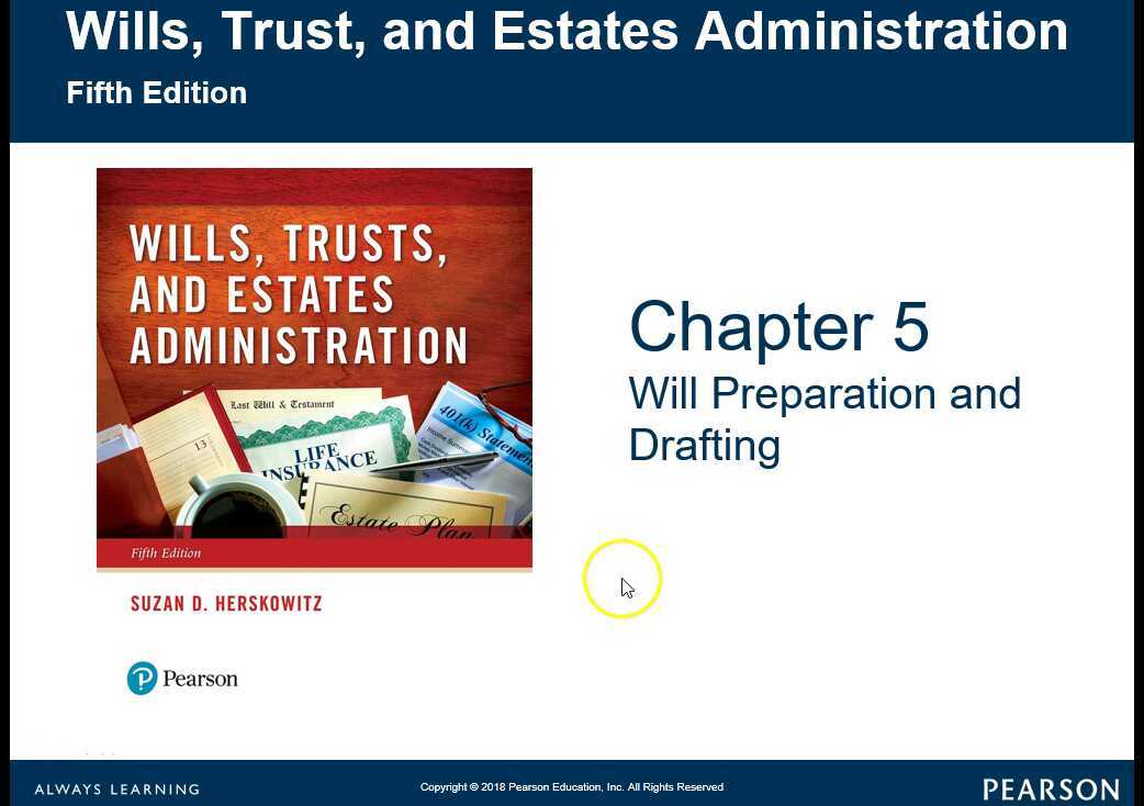 Chapter 5 Will Preparation and Drafting (Part 1)