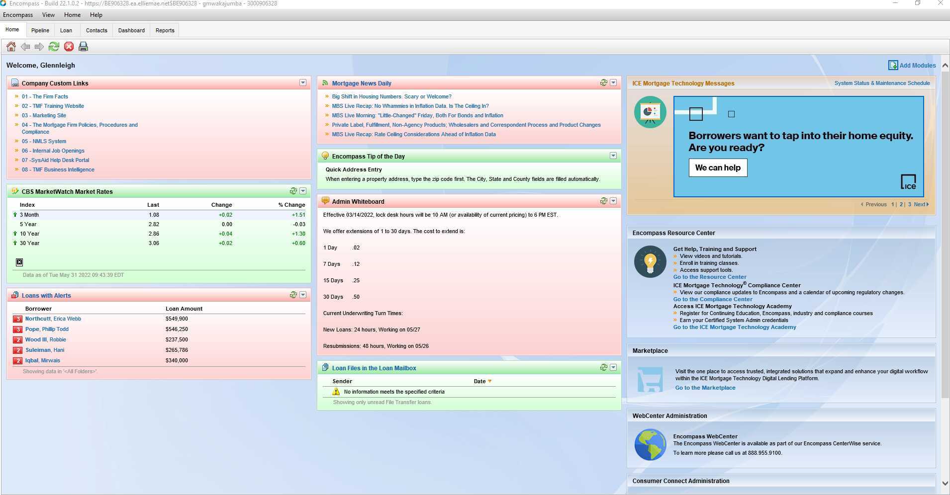 ENCOMPASS: Pre-Approval