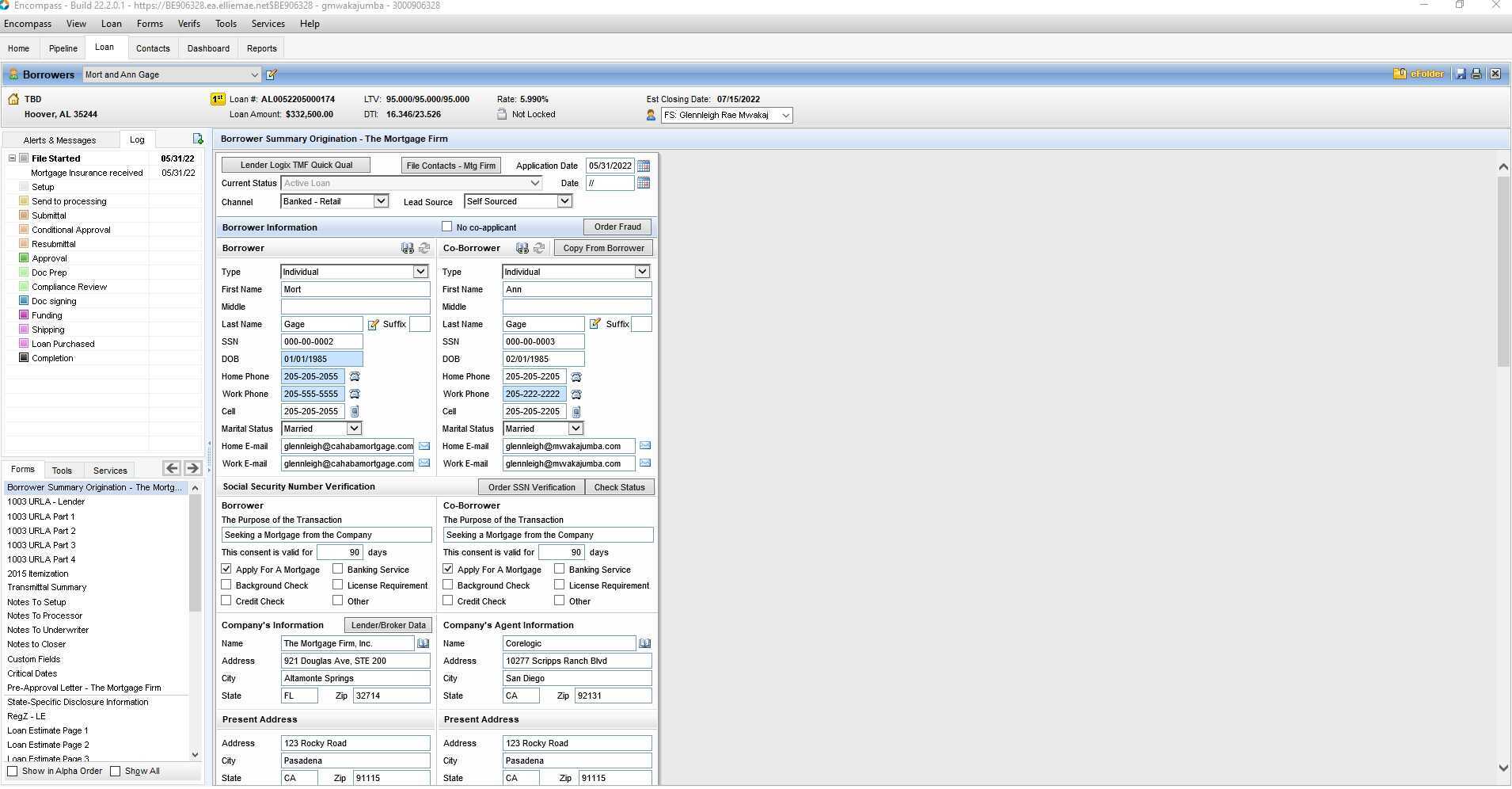 ENCOMPASS: Sending Disclosures