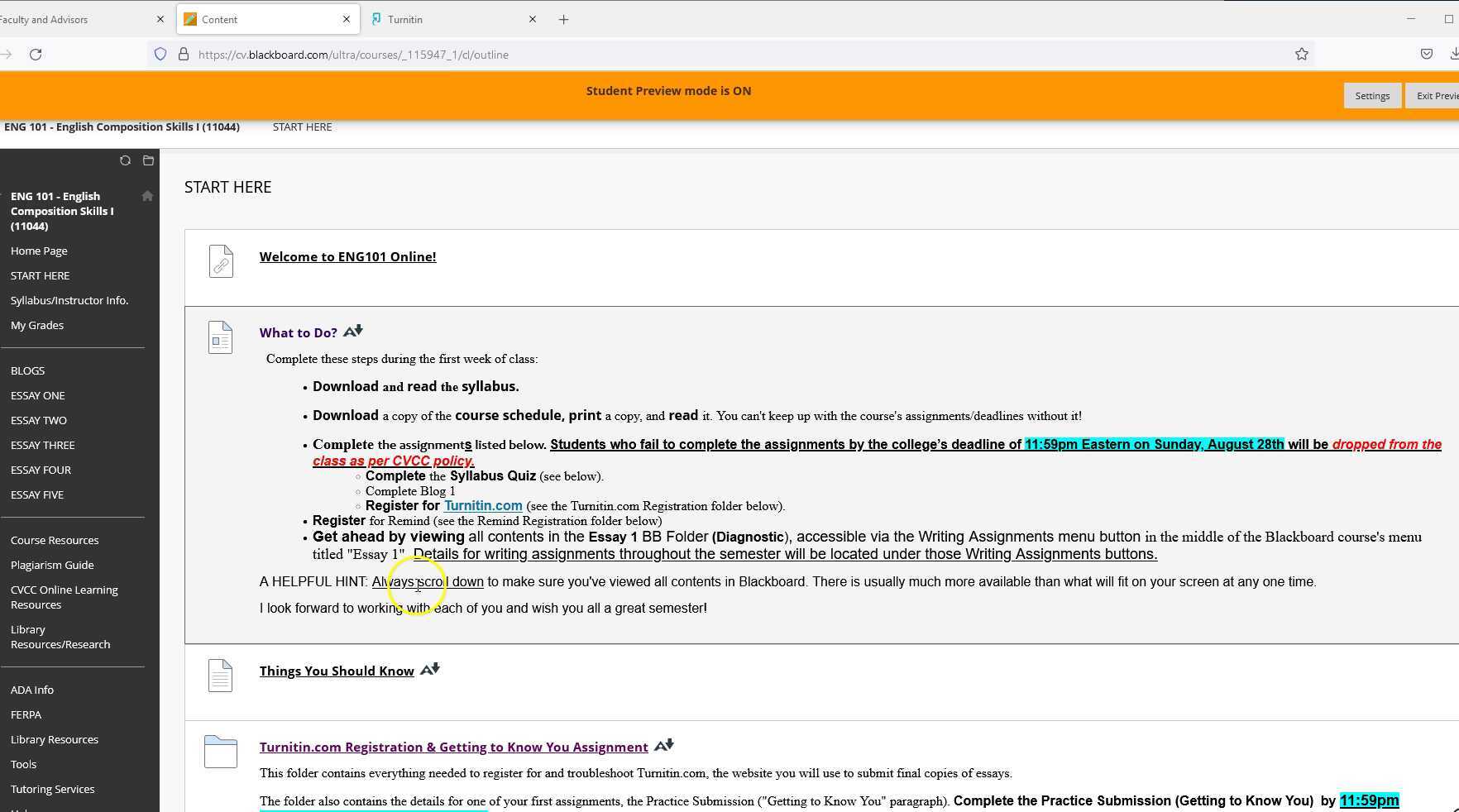How to Create E4 Outline/Rough Draft