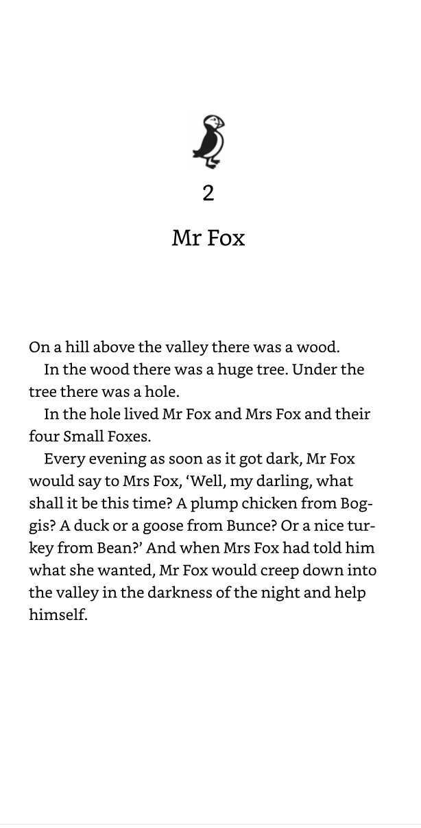 The Fantastic Mr Fox - Chapter 2 - Mr Fox