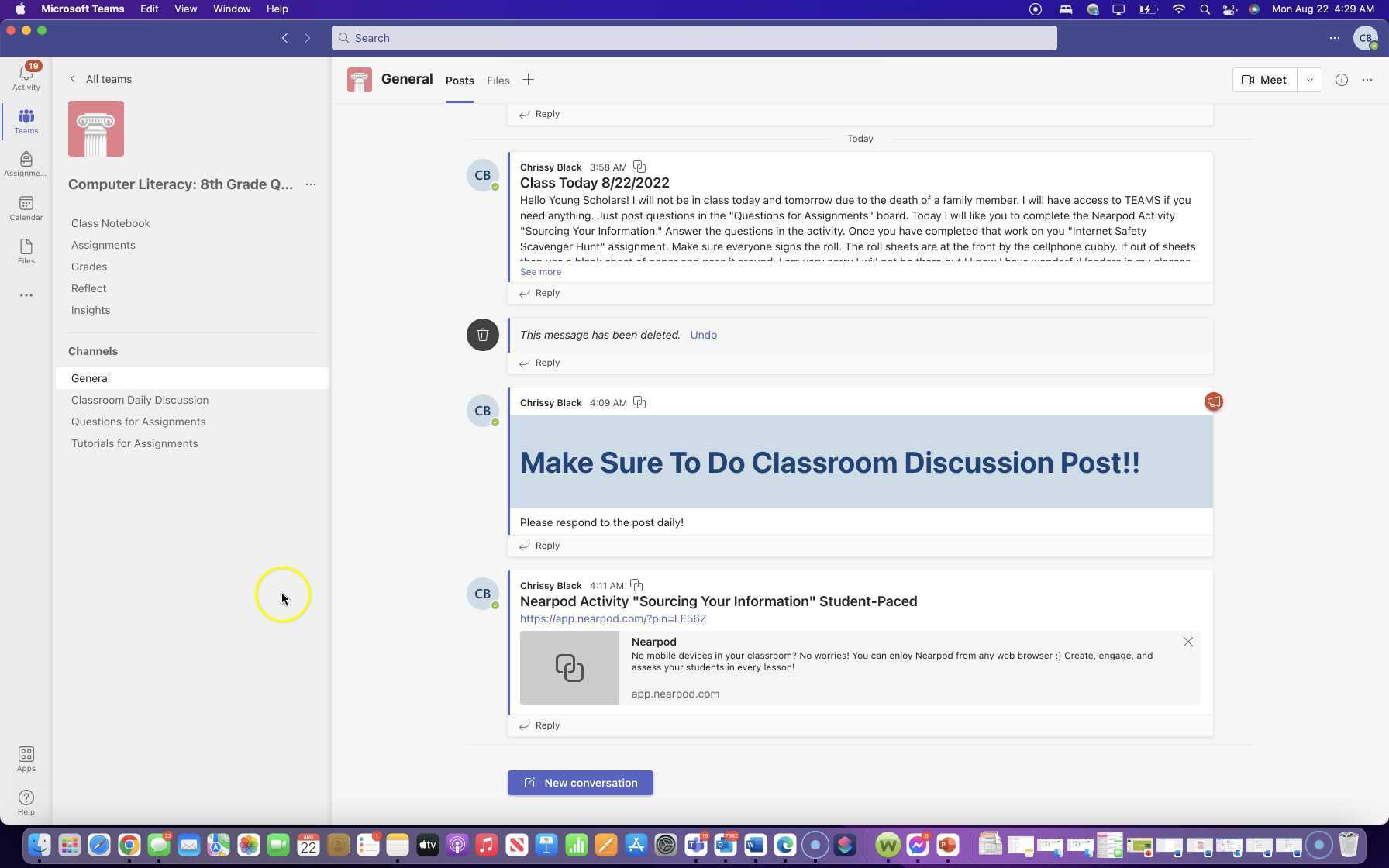 Internet Safety Scavenger Hunt Video