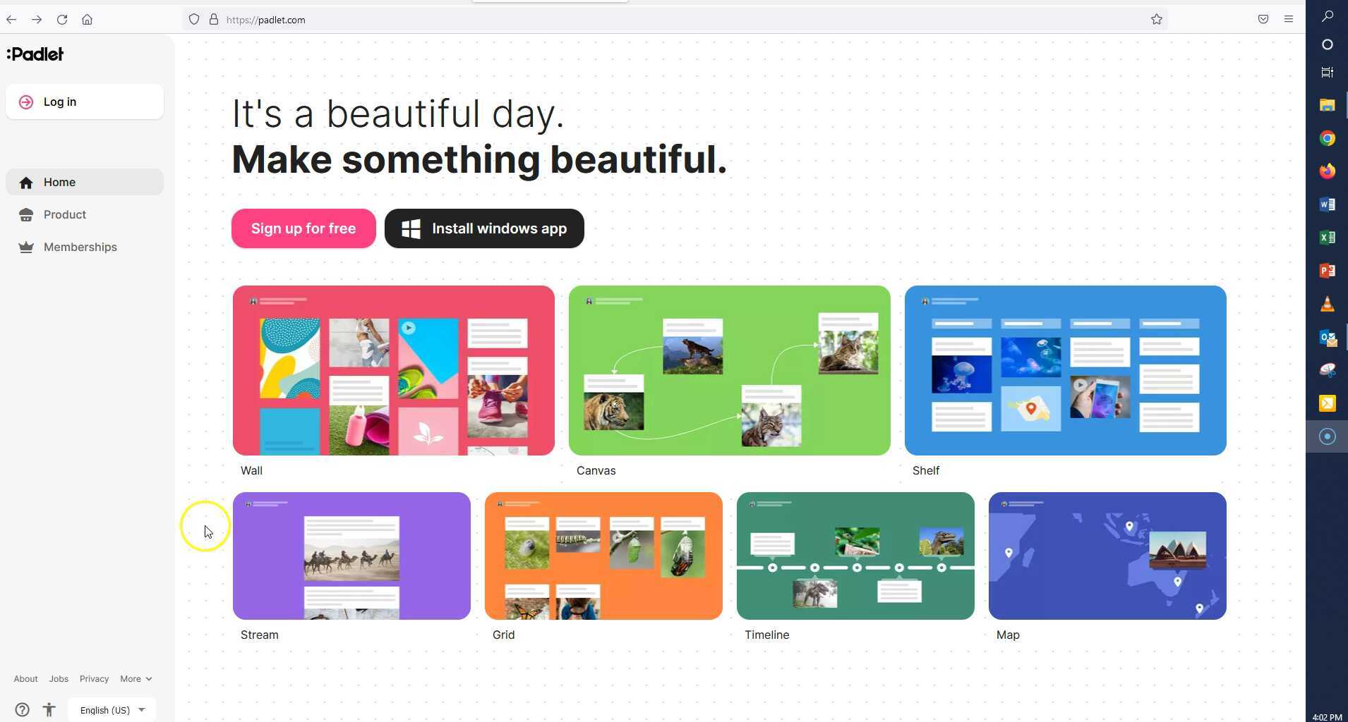 Creating A Padlet Account
