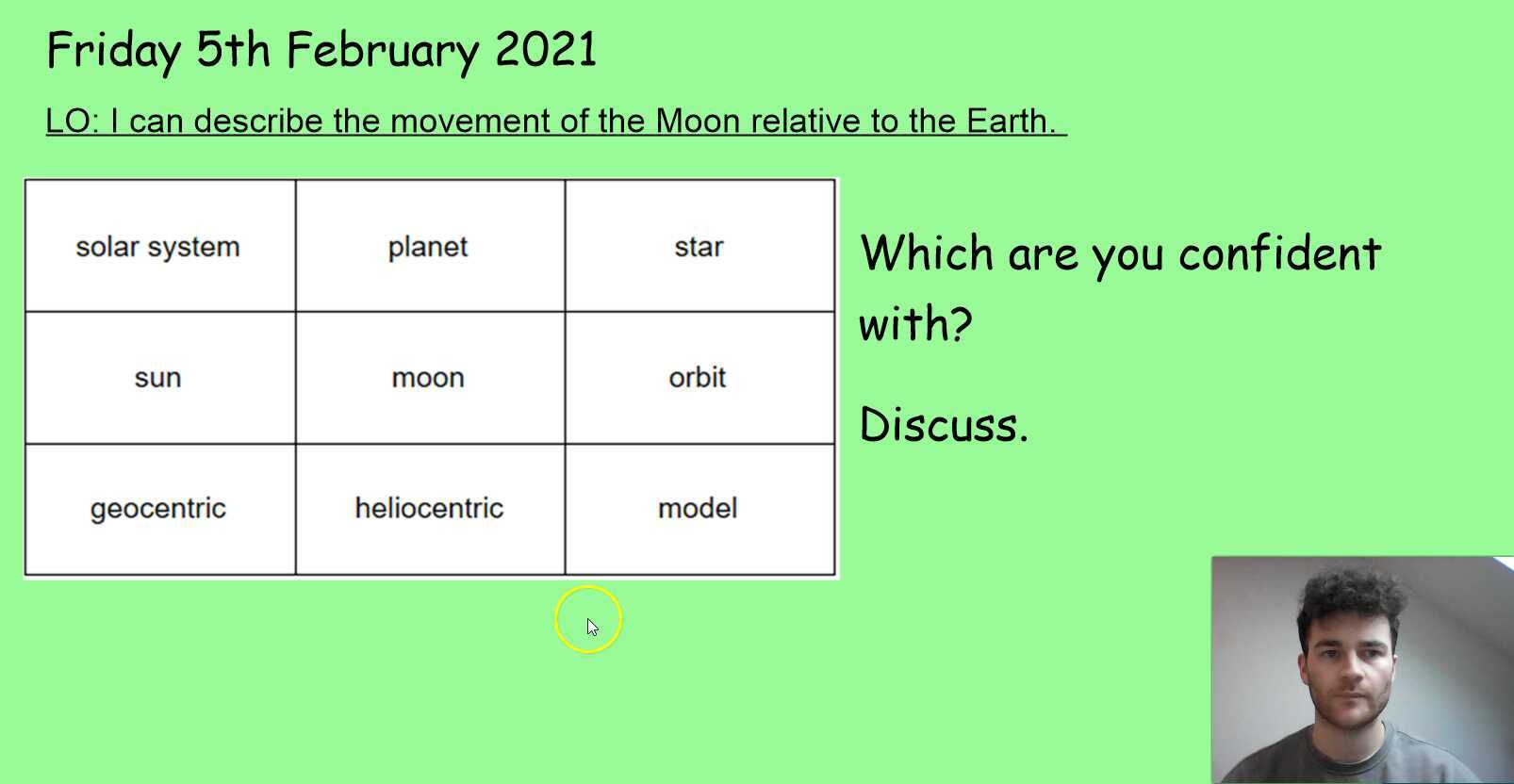 Friday science video