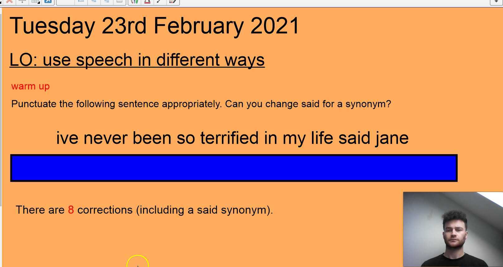 Tuesday punctuation video