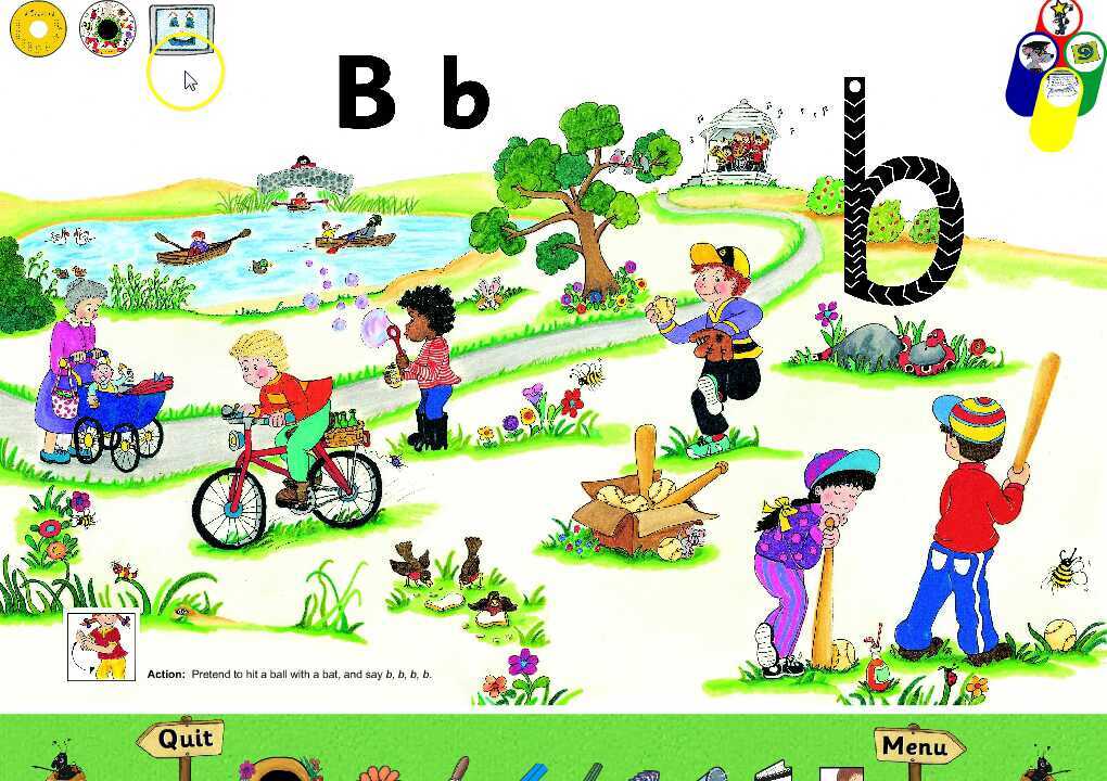 Jolly Phonics 'b' story