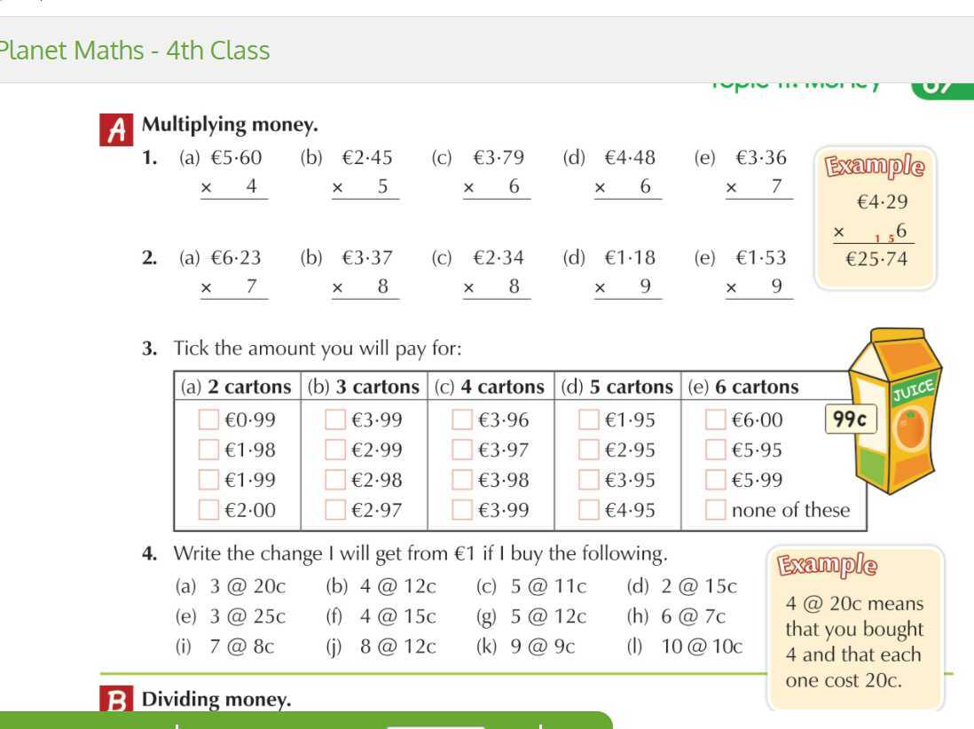 Maths-Money-Wednesday