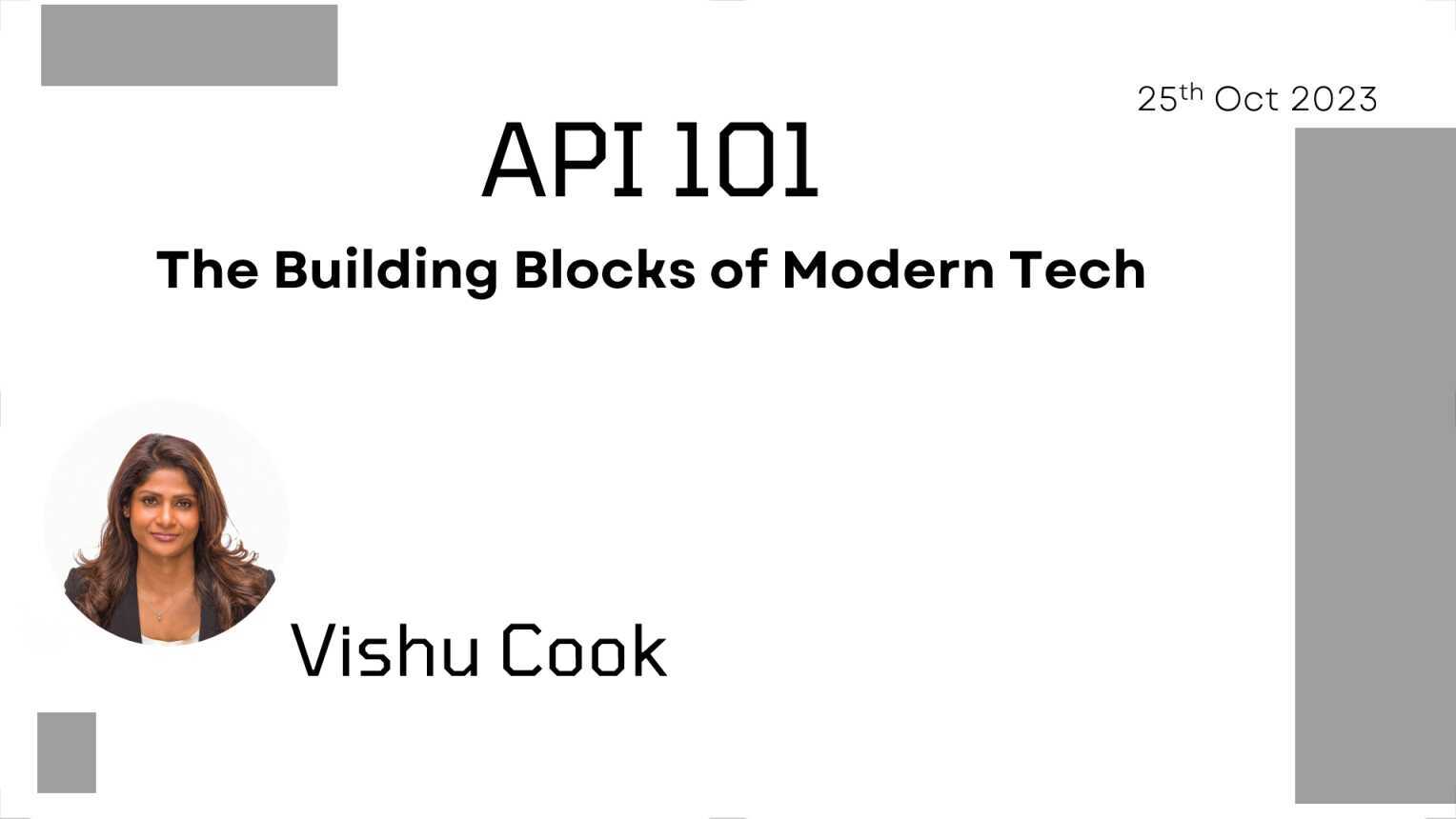 API 101