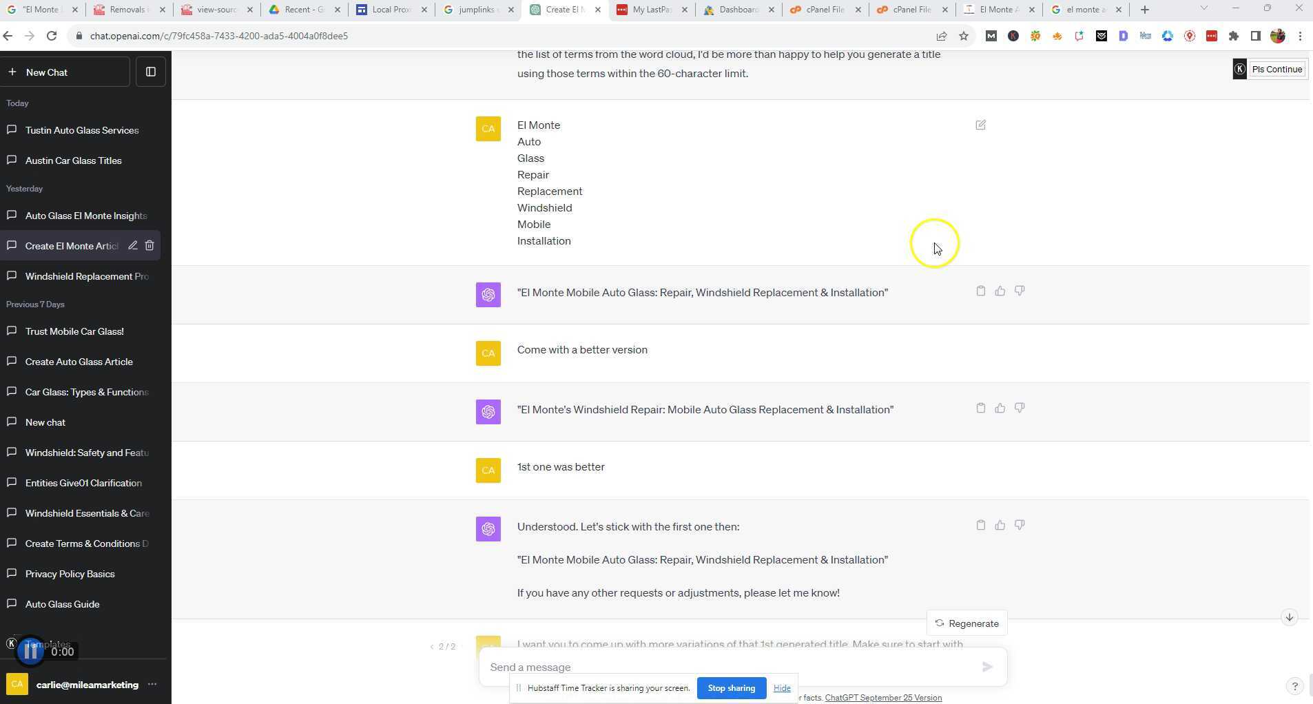 Word Cloud Title Hack