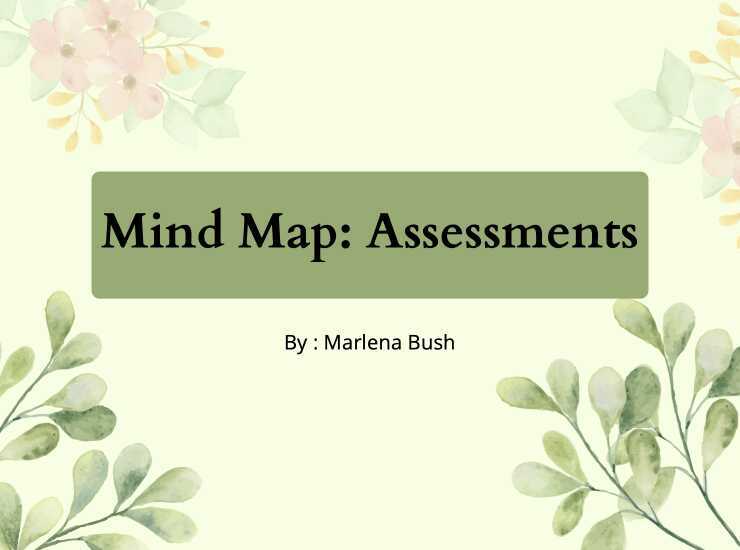 EDU 645 Mind Map: Assessments