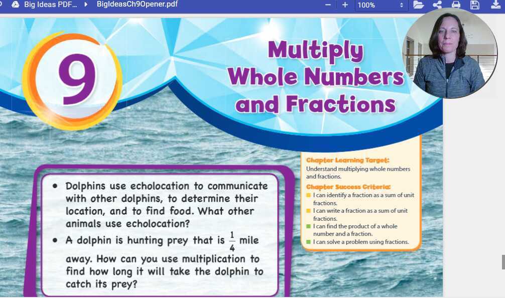 Big Ideas Math: Chapter 9 Opener