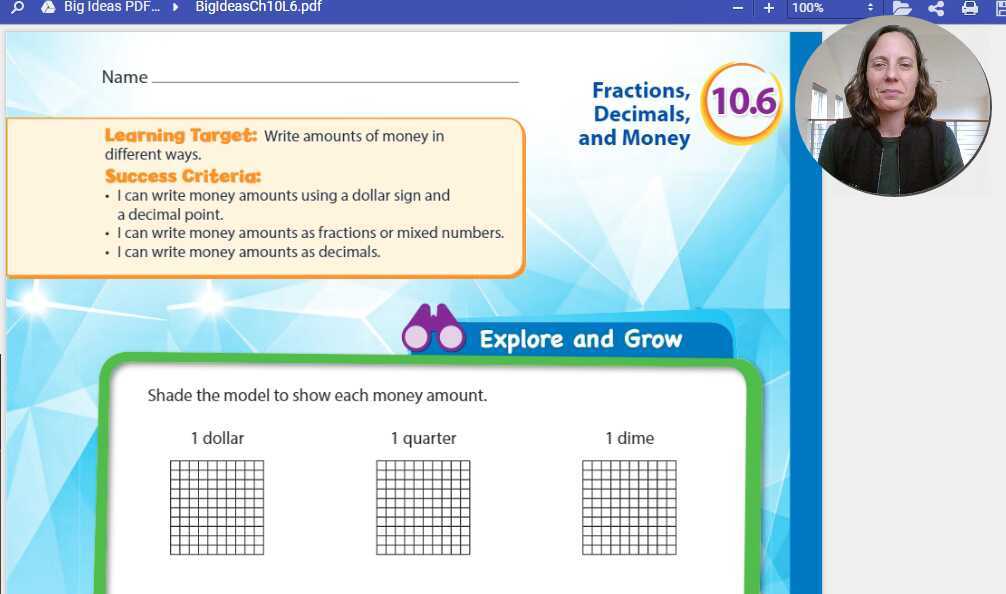 Big Ideas Math: Chapter 10, Lesson 6