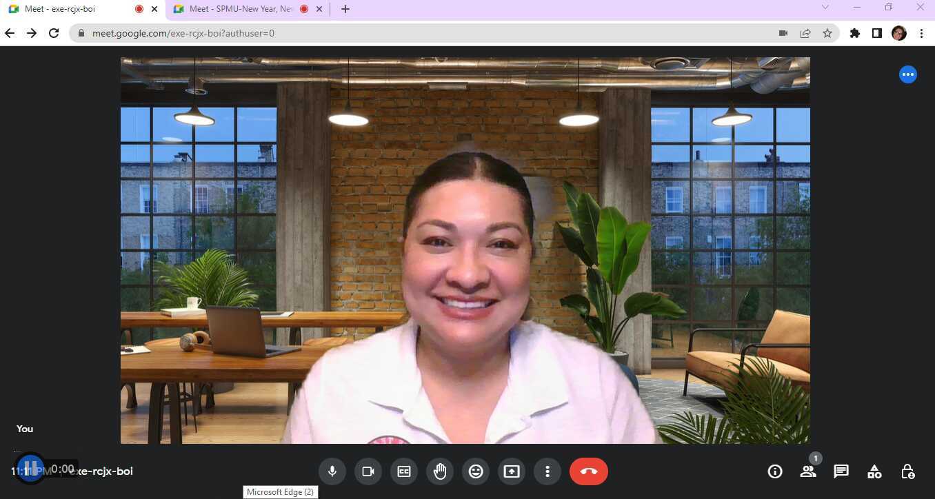 Google Meet Tools & Sessions Menu