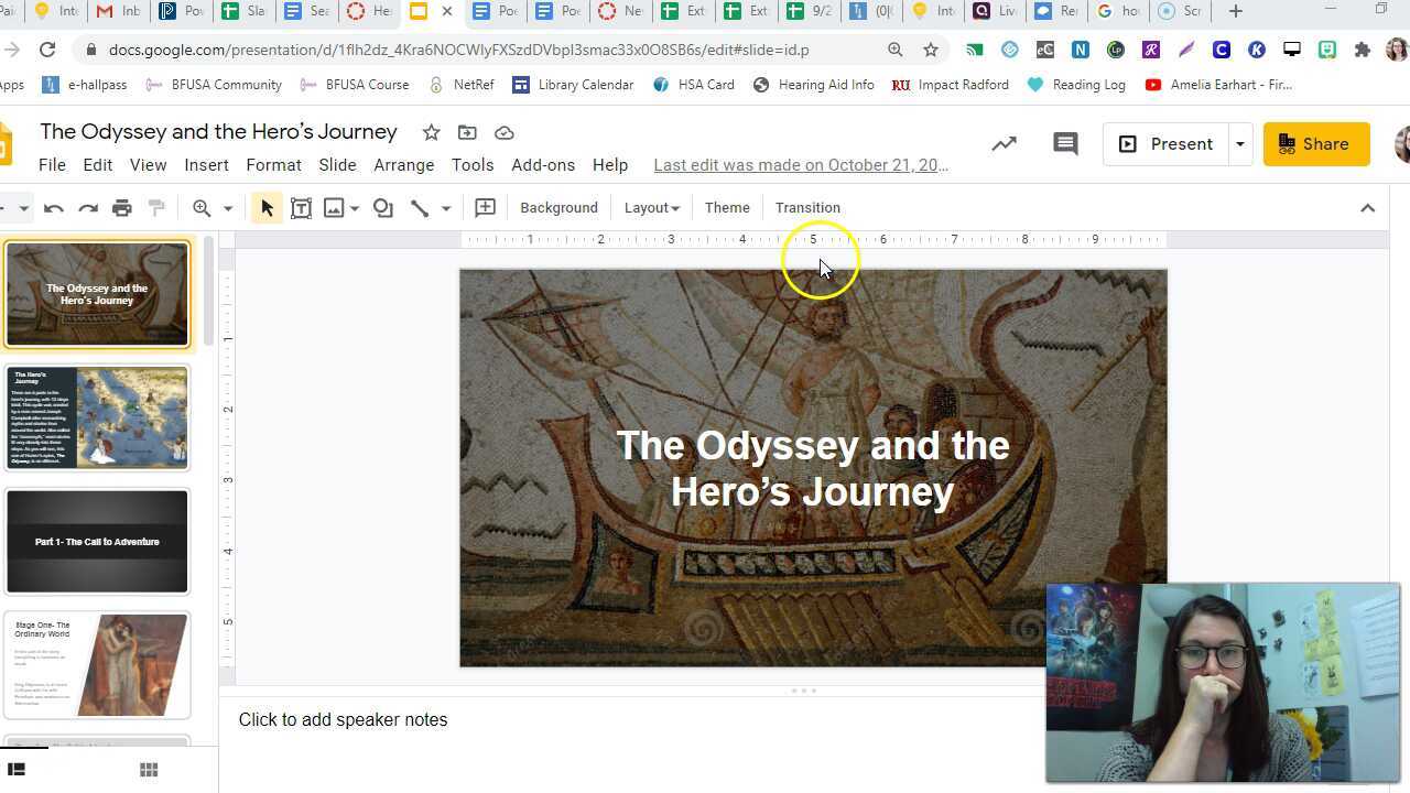 Hero's Journey Guided Notes