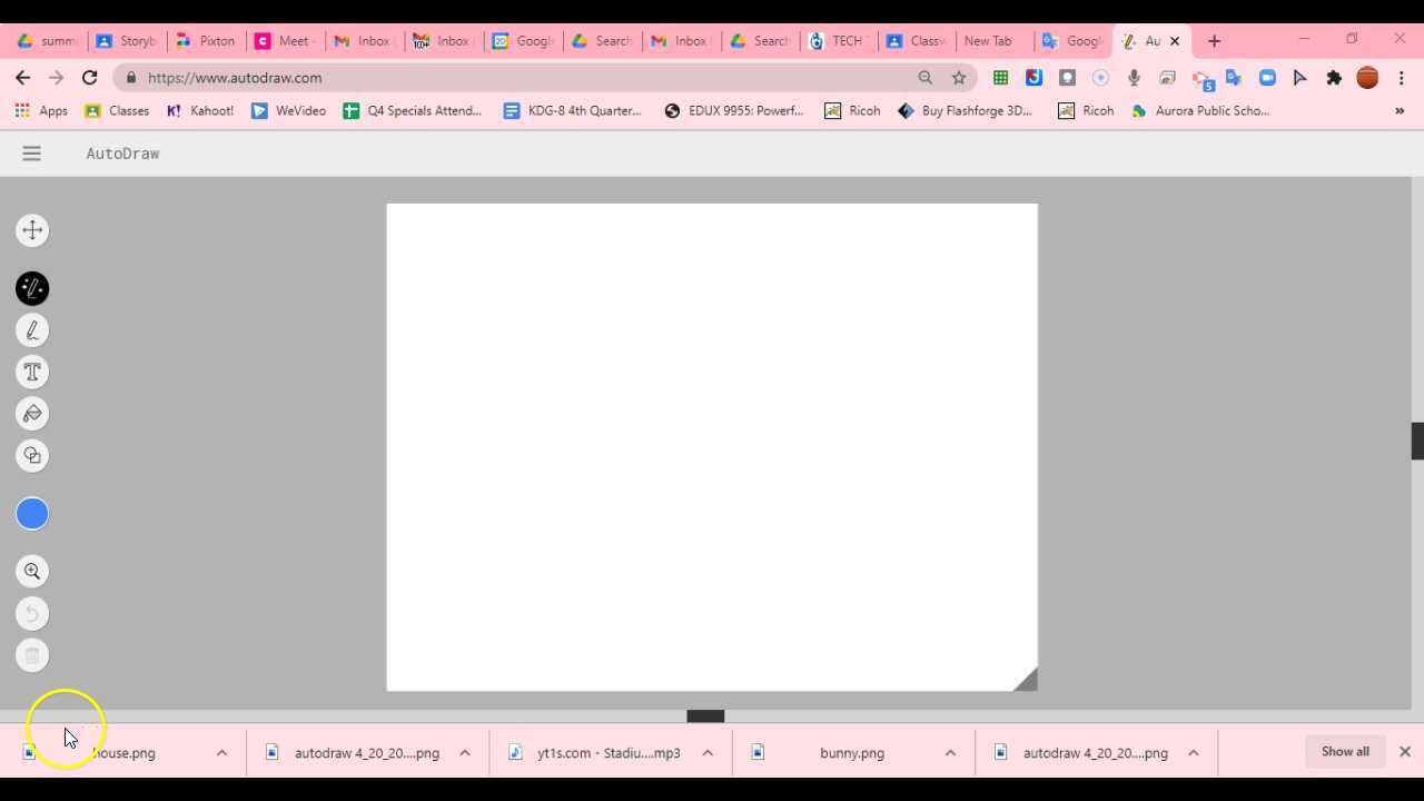 Using Auto Draw and Pixlr to create your own images