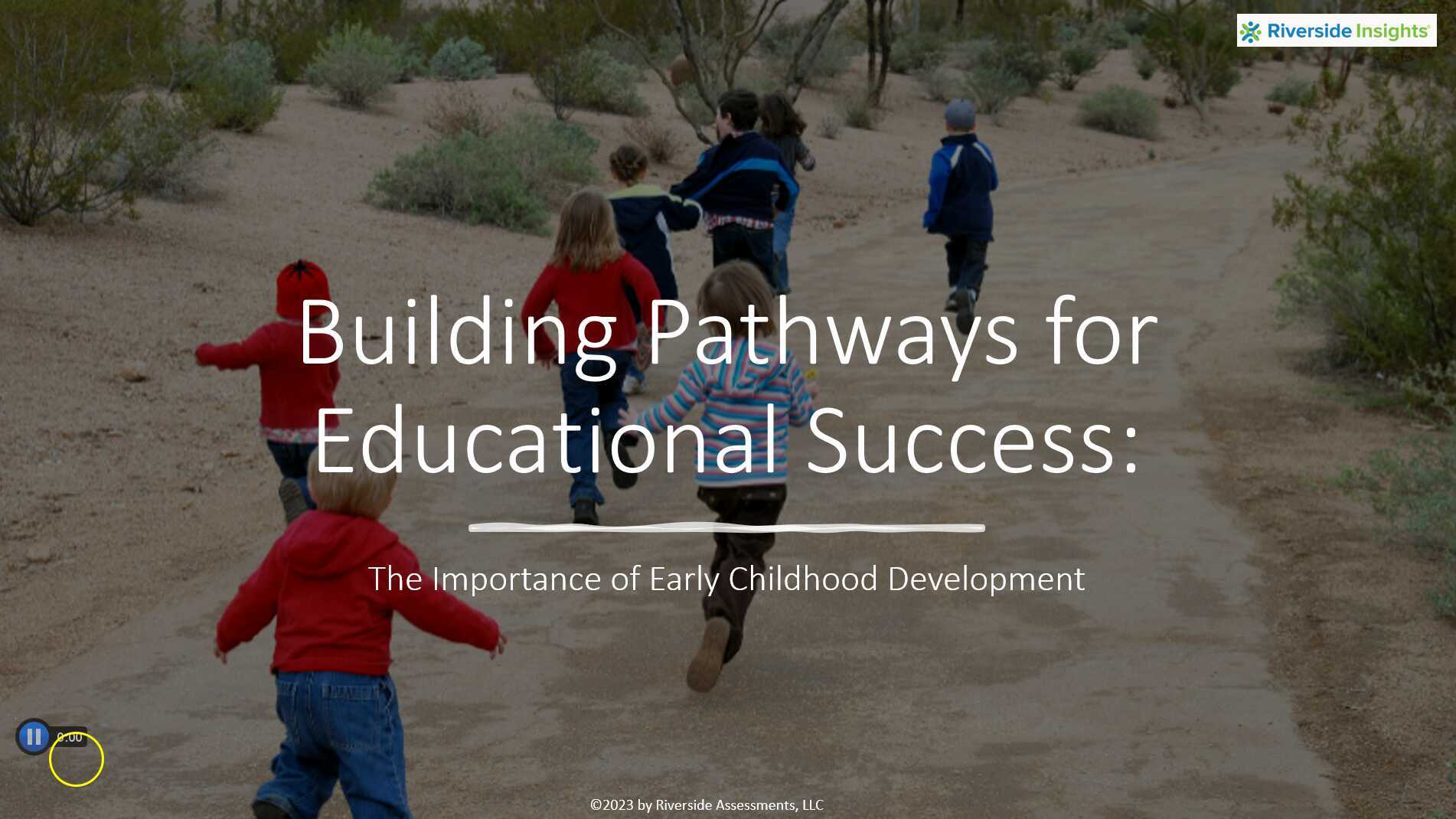 Buidling Pathways for Educational Success: The Importance of Early ...