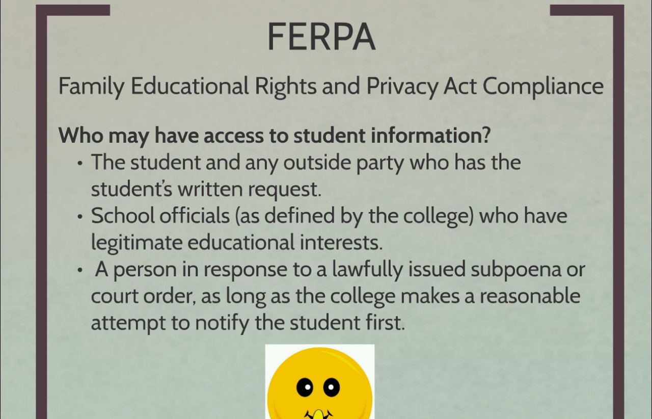 Adj Training Part 1 FERPA and W Grades