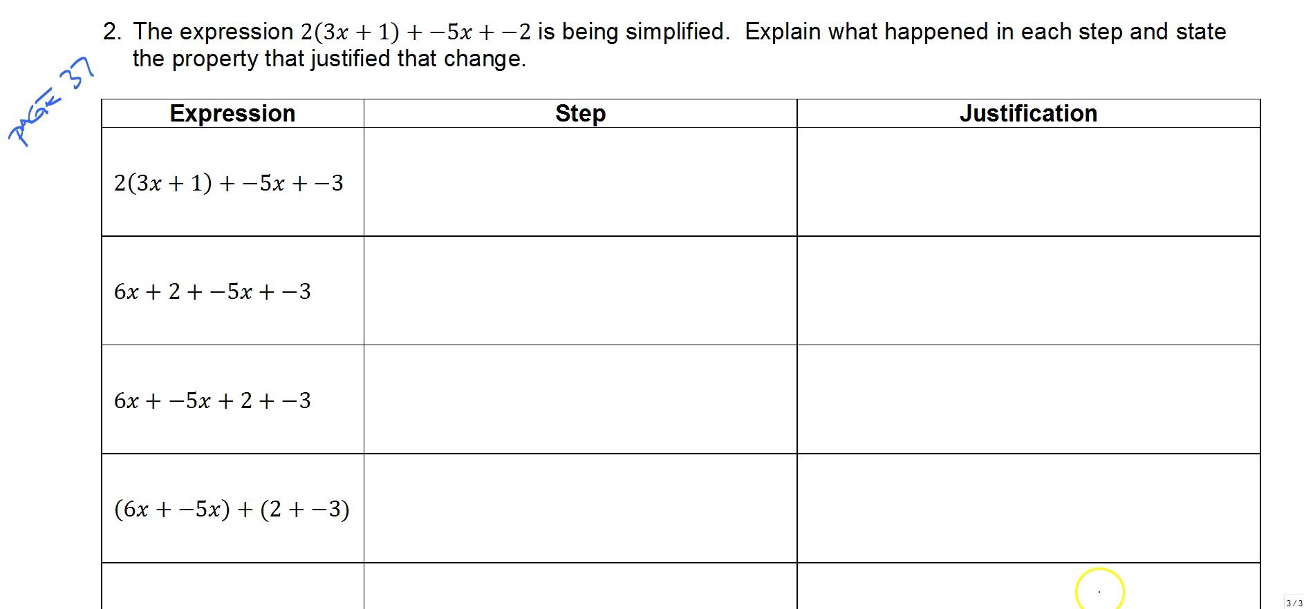 Math A Lesson 3.2C part 2
