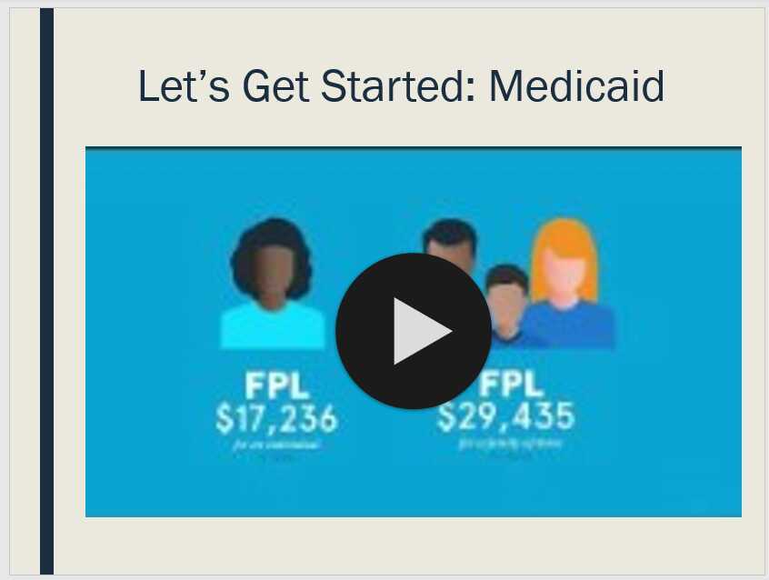 Healthcare Access to Low Income Populations Madicaid
