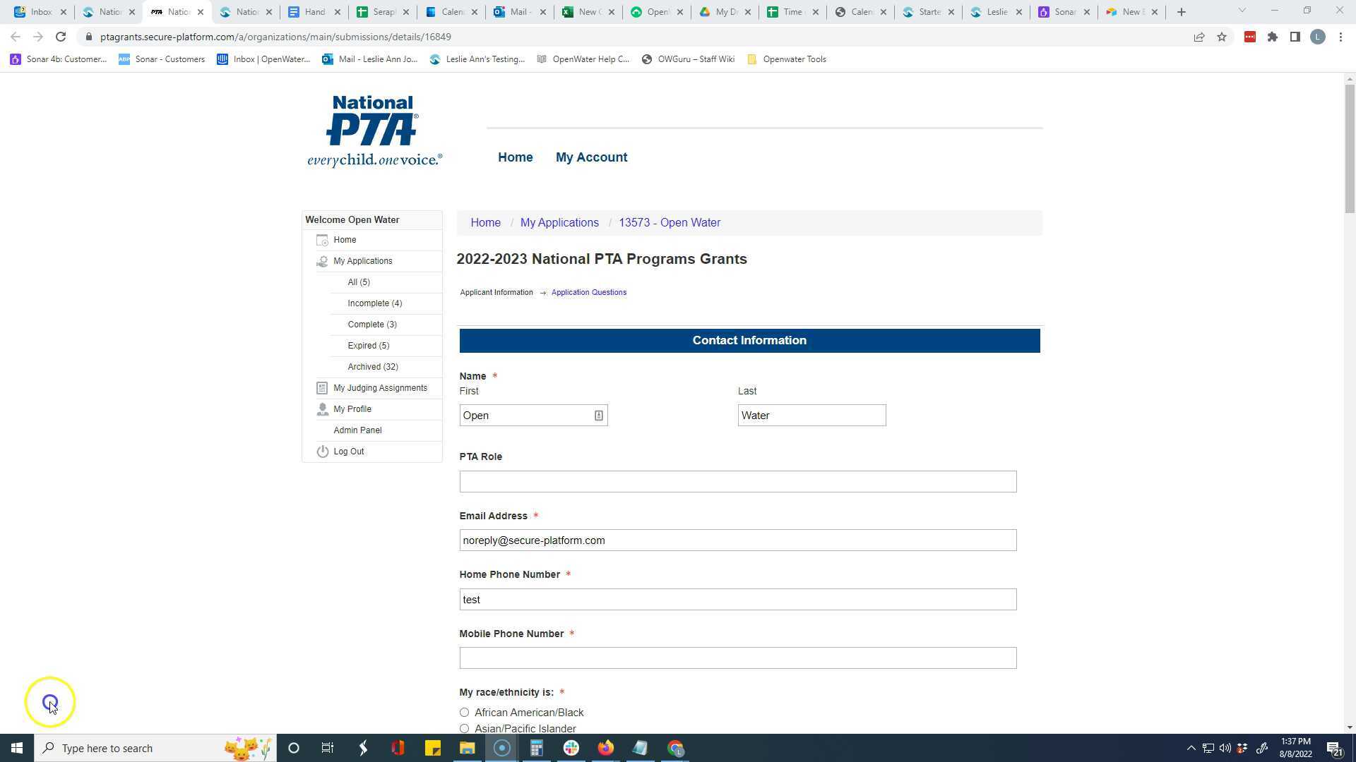 National PTA Lookup