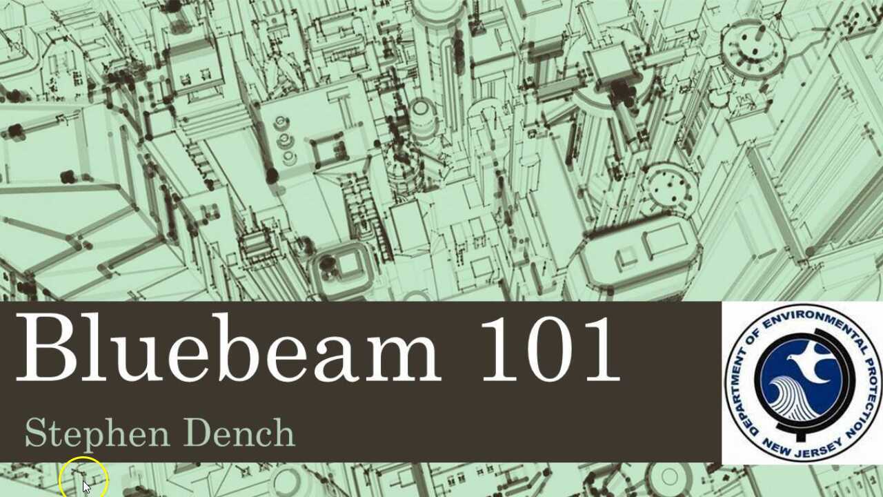 Bluebeam 101 by Stephen Dench