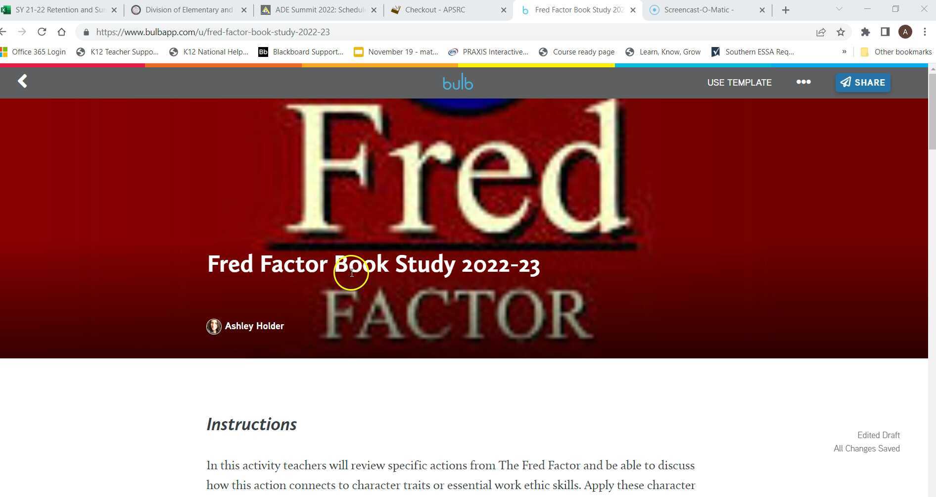 Fred Factor Book Study 2022