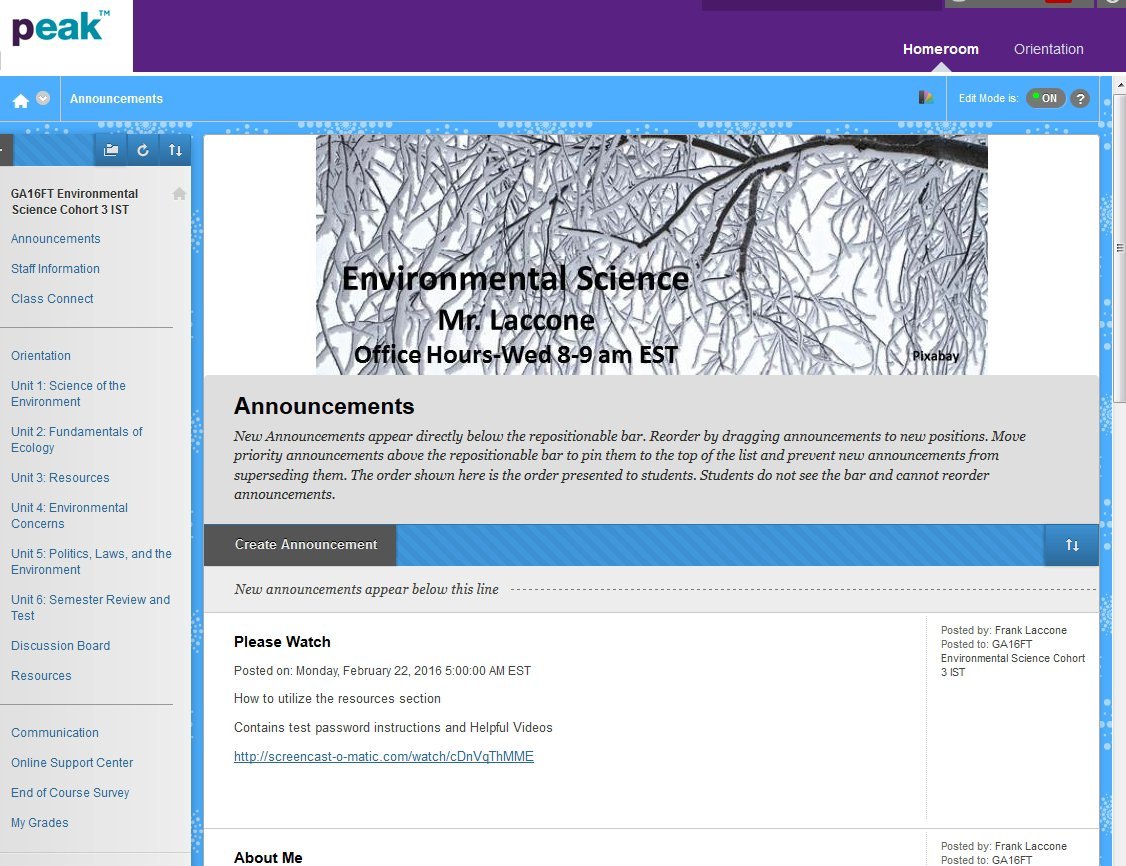 Help Video 3.06 Environmental Science Field Study: Water Resources Part 1