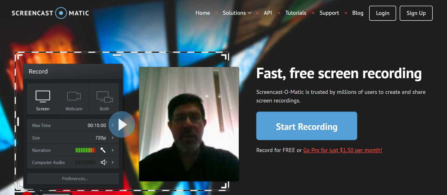 Incominciando Screencast-o-matic