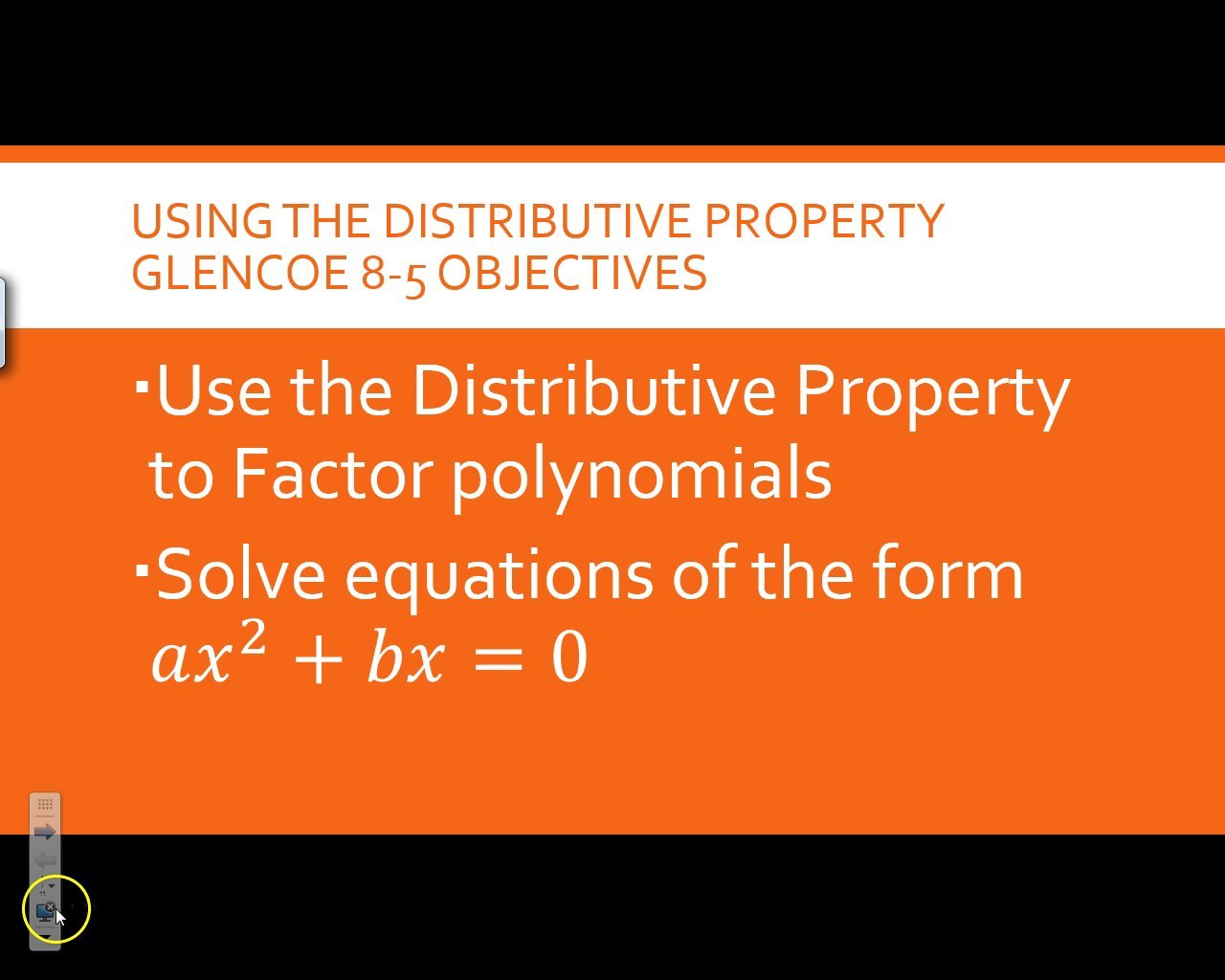 Using Dist Prop part 1