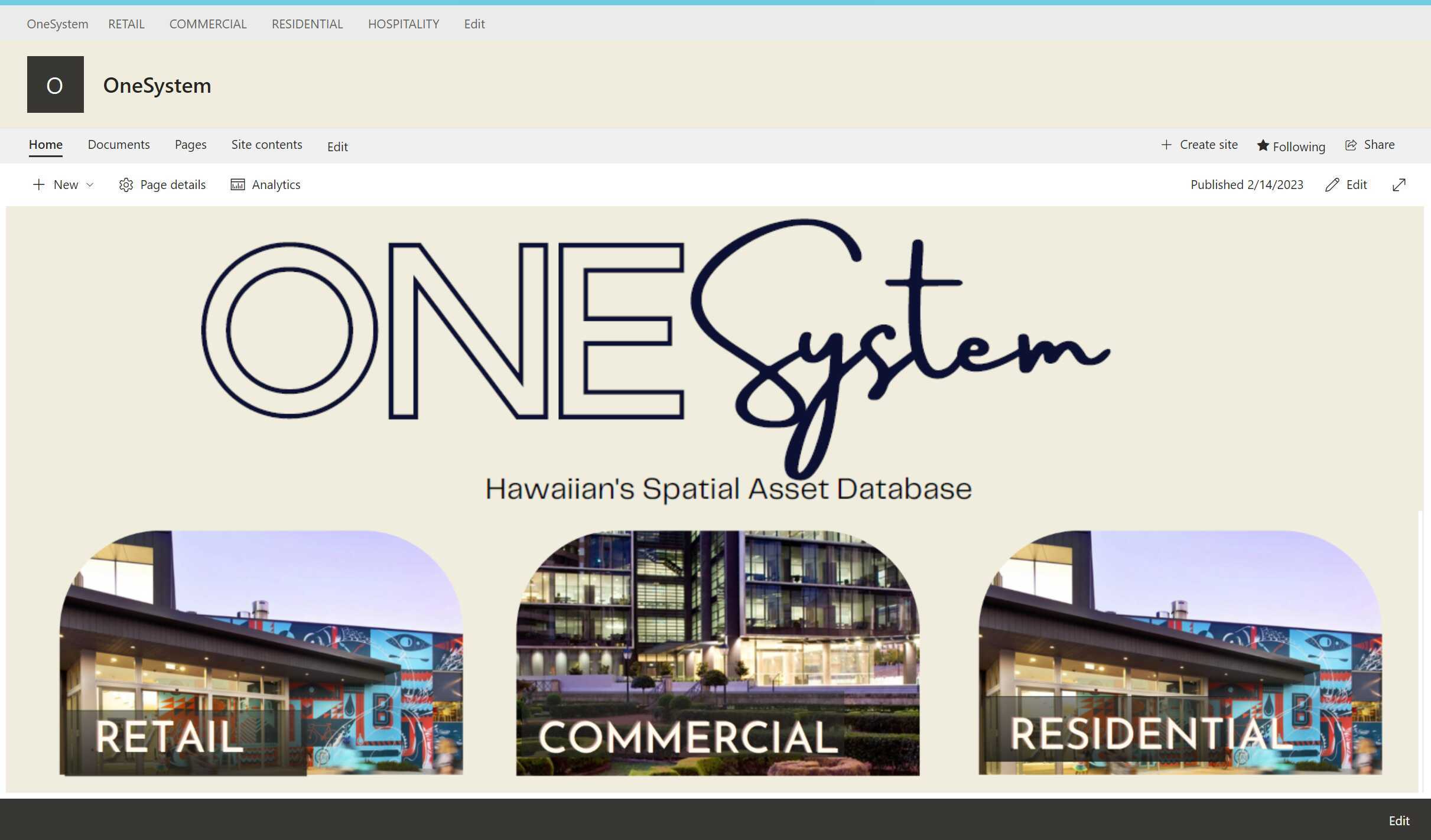 OneSystem High Level Example of Solution to be Provided