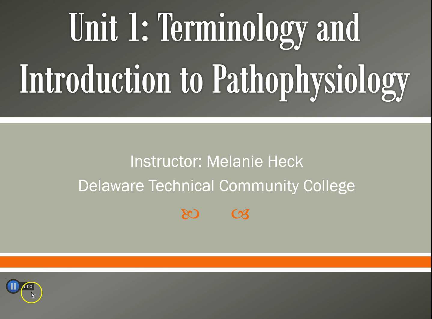 BIO 130 - Introduction to Pathophysiology