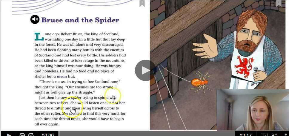 Bruce and the spider